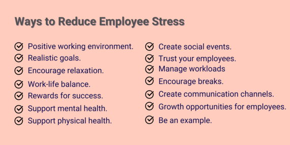 14 Tips to Reduce Stress in Employees- MyTommy.com